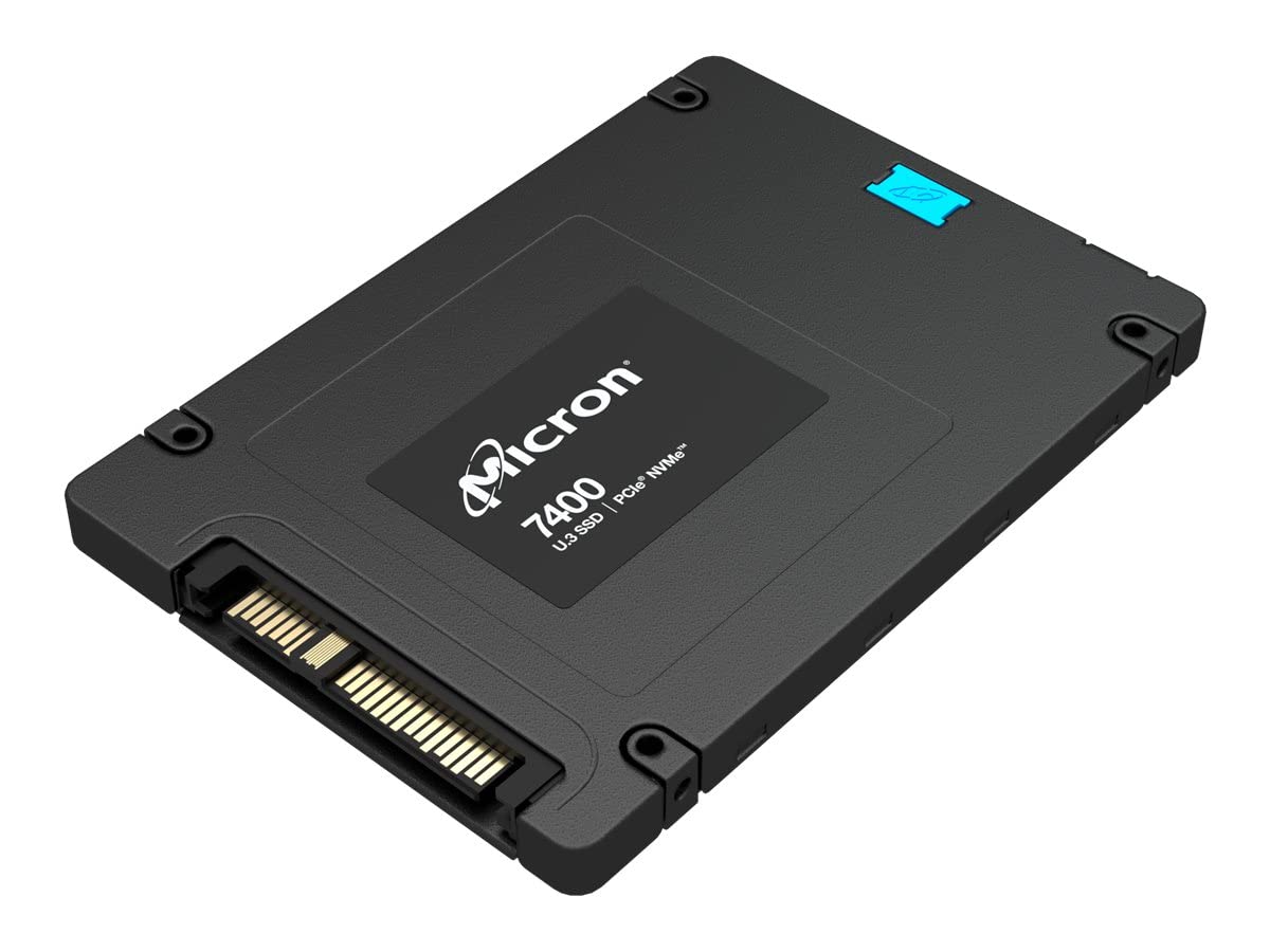 Micron 7400 PRO 1.92 TB Solid State Drive - 2.5 Internal - U.3 [PCI Express NVMe 4.0 x4] - Read Intensive - TAA Compliant