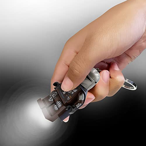 LEGO Star Wars The Mandalorian Keychain Light - The Mandalorian - 3 Inch Tall Figure (KE187H)