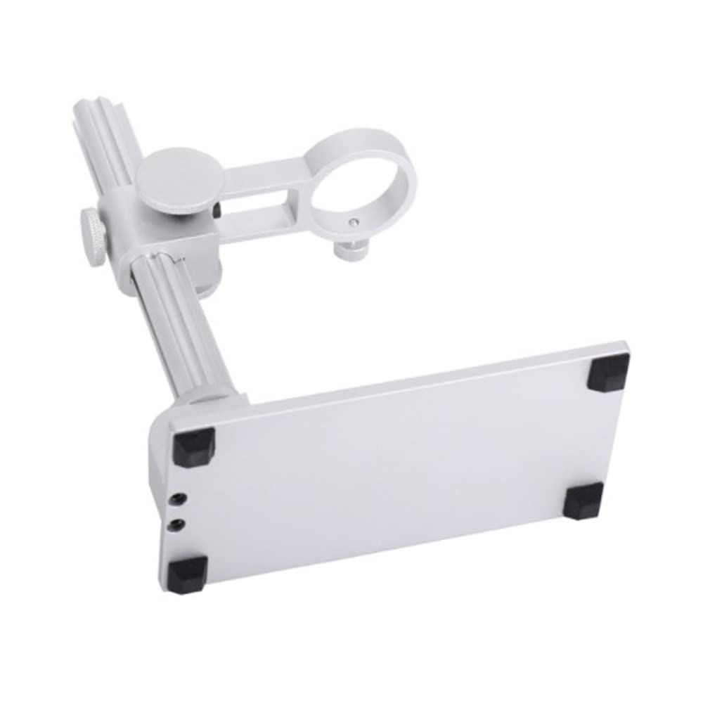 LXXSH Aluminum Alloy Stand USB Microscope Stand Holder Bracket Mini Foothold Table Frame for Microscope Repair Soldering (Color : A, Size : See Figure)