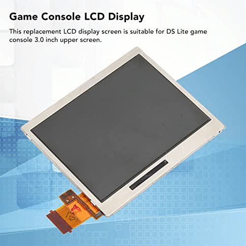 Jeanoko Game Console LCD Display, Protective Film Multipurpose Easy to Install Sturdy 3.0 Inch LCD Touch Screen for Game Console