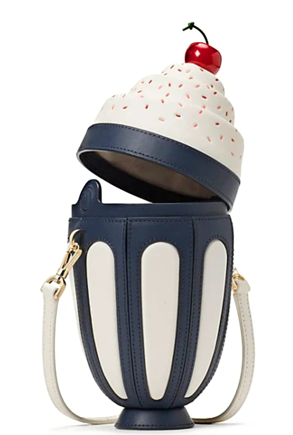 KATE SPADE BING ICE CREAM SUNDAE CROSSBODY SHOULDER BAG LEATHER