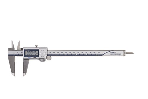 Mitutoyo 500-732-20, DIGIMATIC Caliper, 0-8", IP67, 0005" 0/01 mm No SPC, Carbide OD