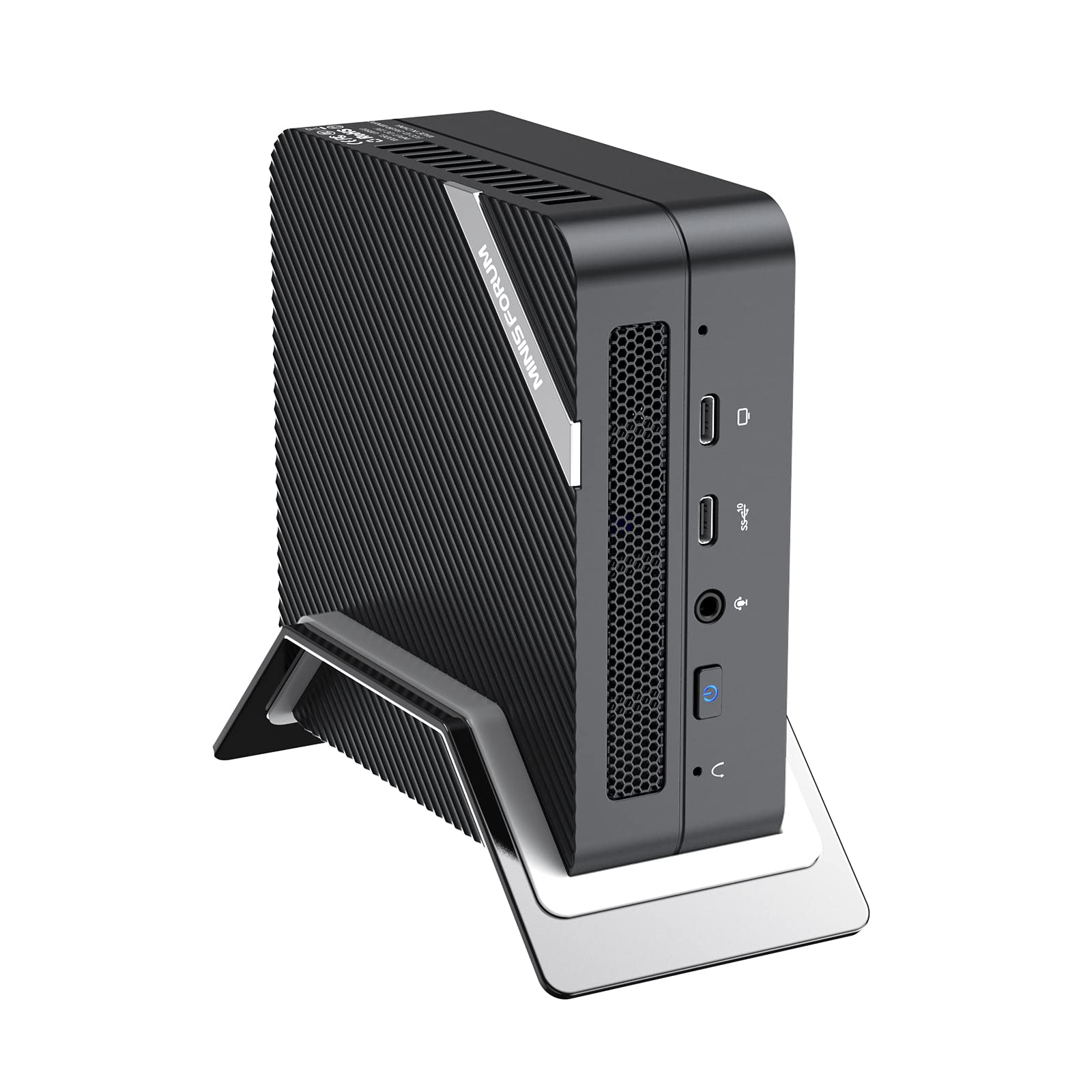 Mini PC AMD Ryzen 7 5800H, Mini Computers DDR4 32GB 512GB PCIe SSD,Windows 11 Pro Mini Desktop Computer, 2500M LAN/Wi-Fi 6/BT5.2, HDMI×2/ USB-C×2/ 4K@60Hz, UM580 Small Gaming PC Support Auto Power On