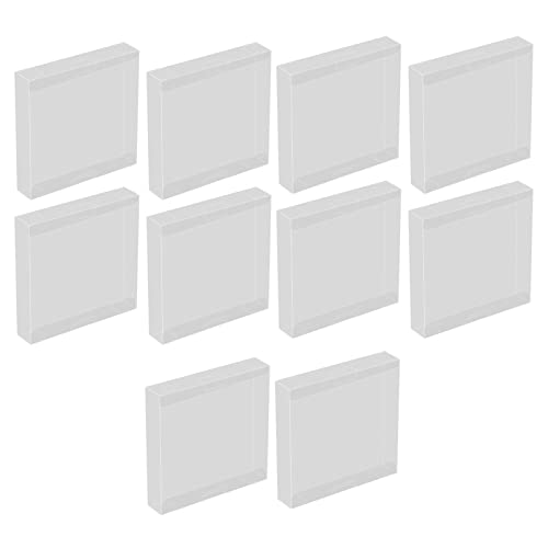 KOSDFOGE 10pcs Transparent Cartridge Cover Protector Case for Nintendo Game Boy GBA Boxed Game