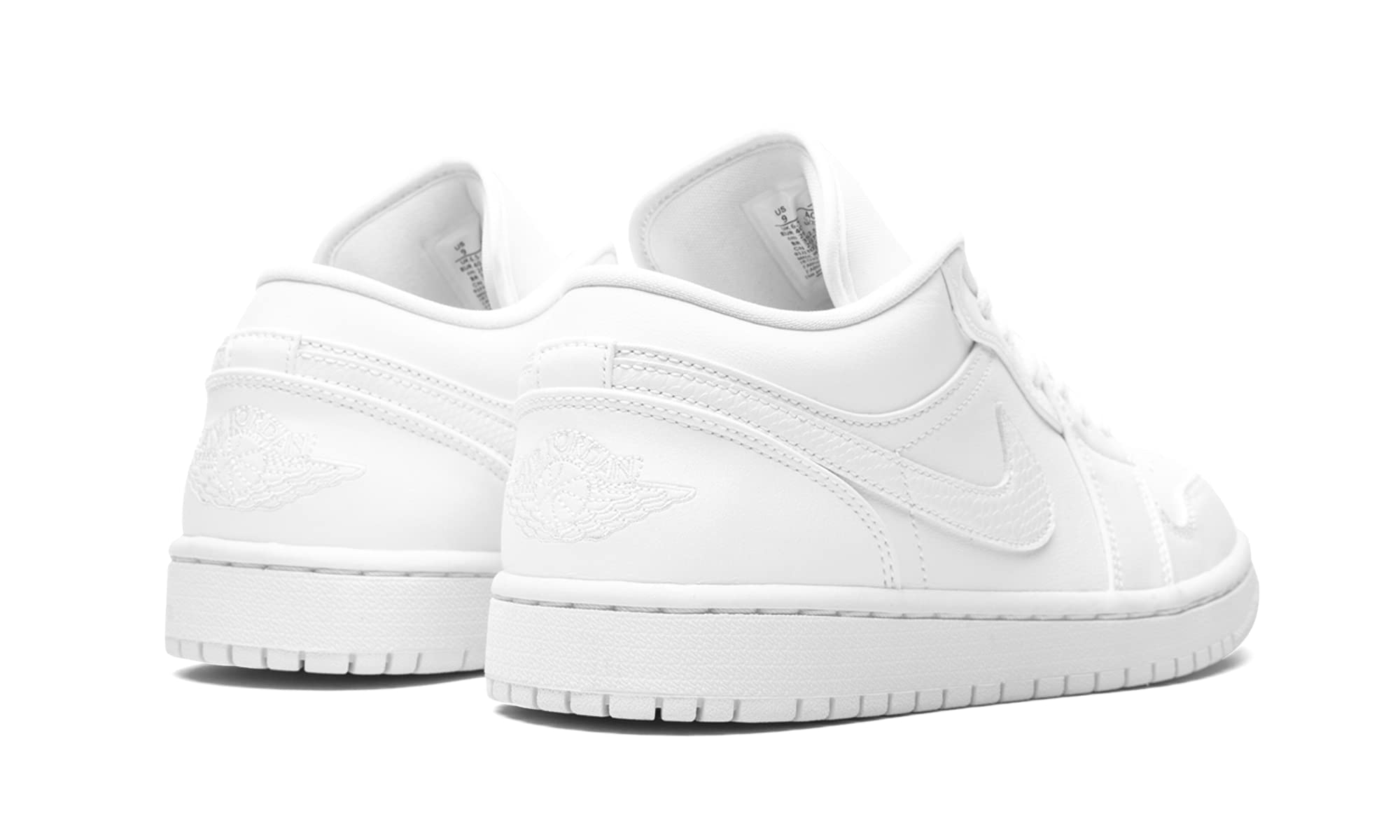 Jordan Womens WMNS Air 1 Low AO9944 111 Triple White - Size 6.5W