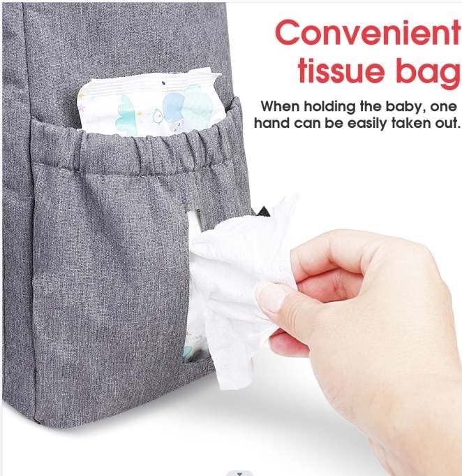 LuitBaby Large Diaper Bag Backpack, Baby Diaper Backpack, Multi-Functional Large Diaper Bag for Boys and Girls