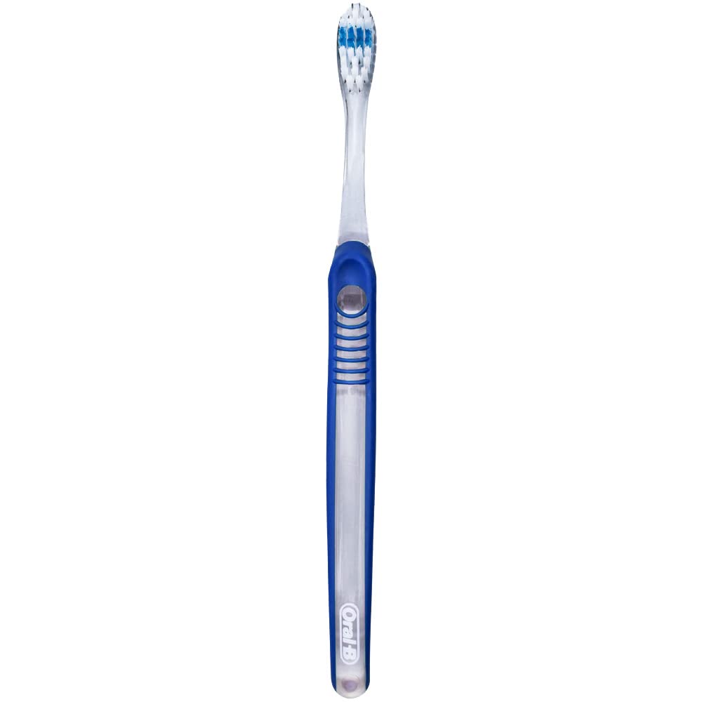 Oral-B Indicator Flat Trim Toothbrush, 30 Soft, (Colors Vary) - Pack of 2