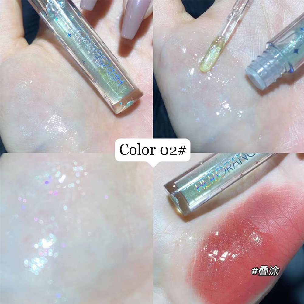 Miniling 4 Colors Mirror Water Lip Gloss Lip Glaze