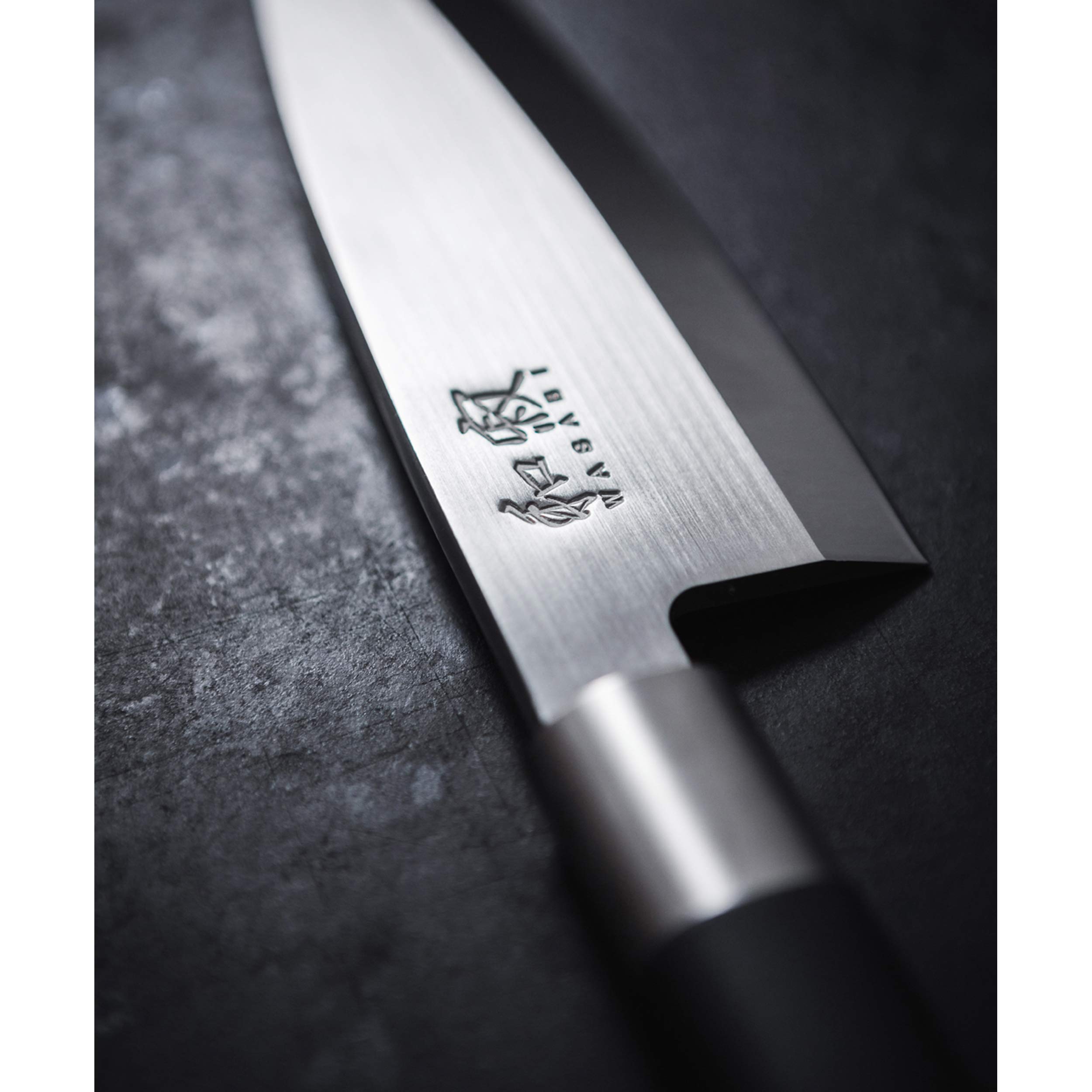 Kershaw K6716N Wasabi Nakiri Kitchen Knife, Black