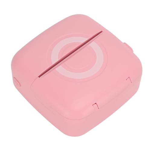 PSDLHMYQ Mini Thermal Bluetooth Pocket Printer Portable 200DPI Sticker Printer USB Charging Handheld Smart Mistakes Photo Printer in Pink