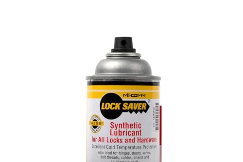 Mil-Comm Lock Saver Travel Size Synthetic Lubricant For All Locks 6.1 Ounce