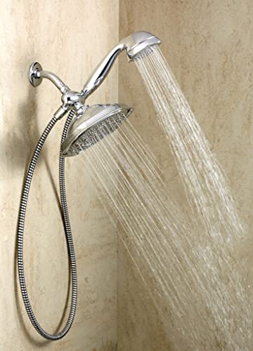 Moen 21005 Refresh 9-Inch Single Rainshower with 7-Function Handshower, Chrome