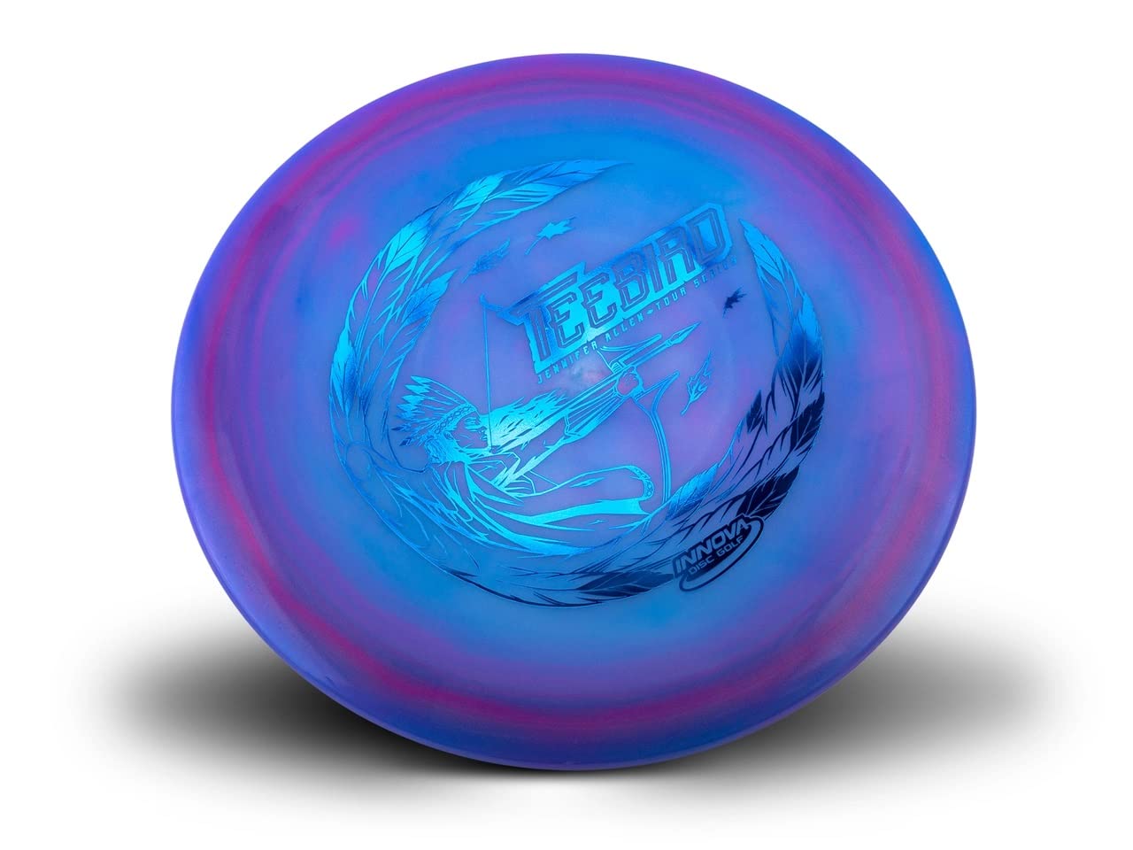 Innova Limited Edition 2022 Tour Series Jen Allen Color Glow Champion Teebird Fairway Driver Golf Disc [Colors May Vary] - 173-175g