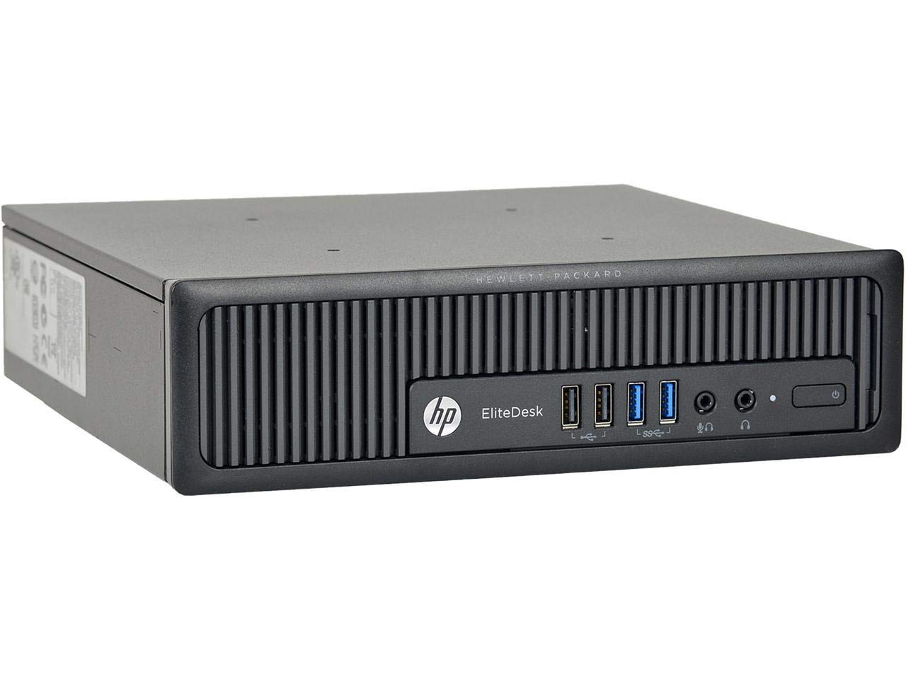 HP 800 G1 USFF Computer Desktop PC, Intel Core i5 3.2GHz Processor, 8GB Ram, 500GB Hard Drive, WiFi | Bluetooth, 1080p Webcam, Wireless Keyboard & Mouse, 20 Inch Monitor, Windows 10 (Renewed)