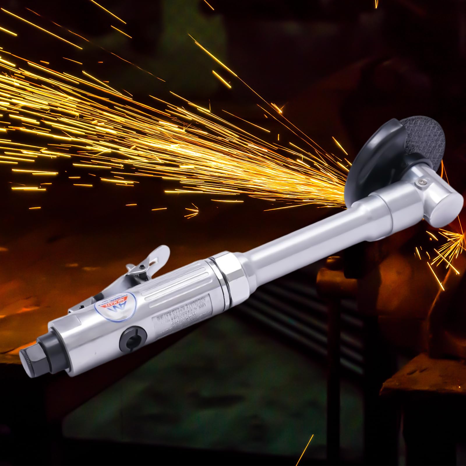 Long Neck Cutting Machine, Pneumatic Cutting Machine Air Cutting Machine Air Cutter Tool Long Handle for Tough Material Removal