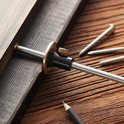 Mr. Pen- Wheel Marking Gauge, 2 Extra Blades, Marking Gauge, Marking Gauge Woodworking, Wood Scribe Tool, Marking Tool, Woodworking Gauges, Marking Guide, Marking Gauges for Woodworking, Wood Marking