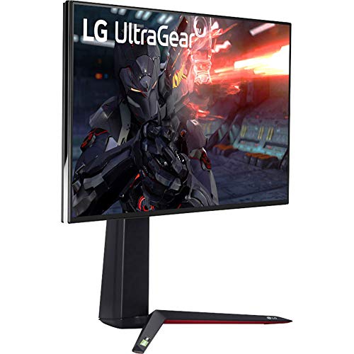 LG 27GN950-B 27" Ultragear 4K UHD Nano IPS 1ms 144Hz G-Sync Gaming Monitor Bundle with 3 YR CPS Enhanced Protection Pack and Microsoft 365 Personal 15 Month Subscription