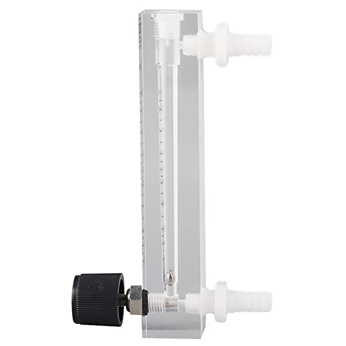 LZQ-7 Flowmeter 2-20LPM Flow Meter Oxygen Air Gas Regulator Acylic Flowmeter Oxygen Air Flow Meter with Control Valve for Measuring Controlling