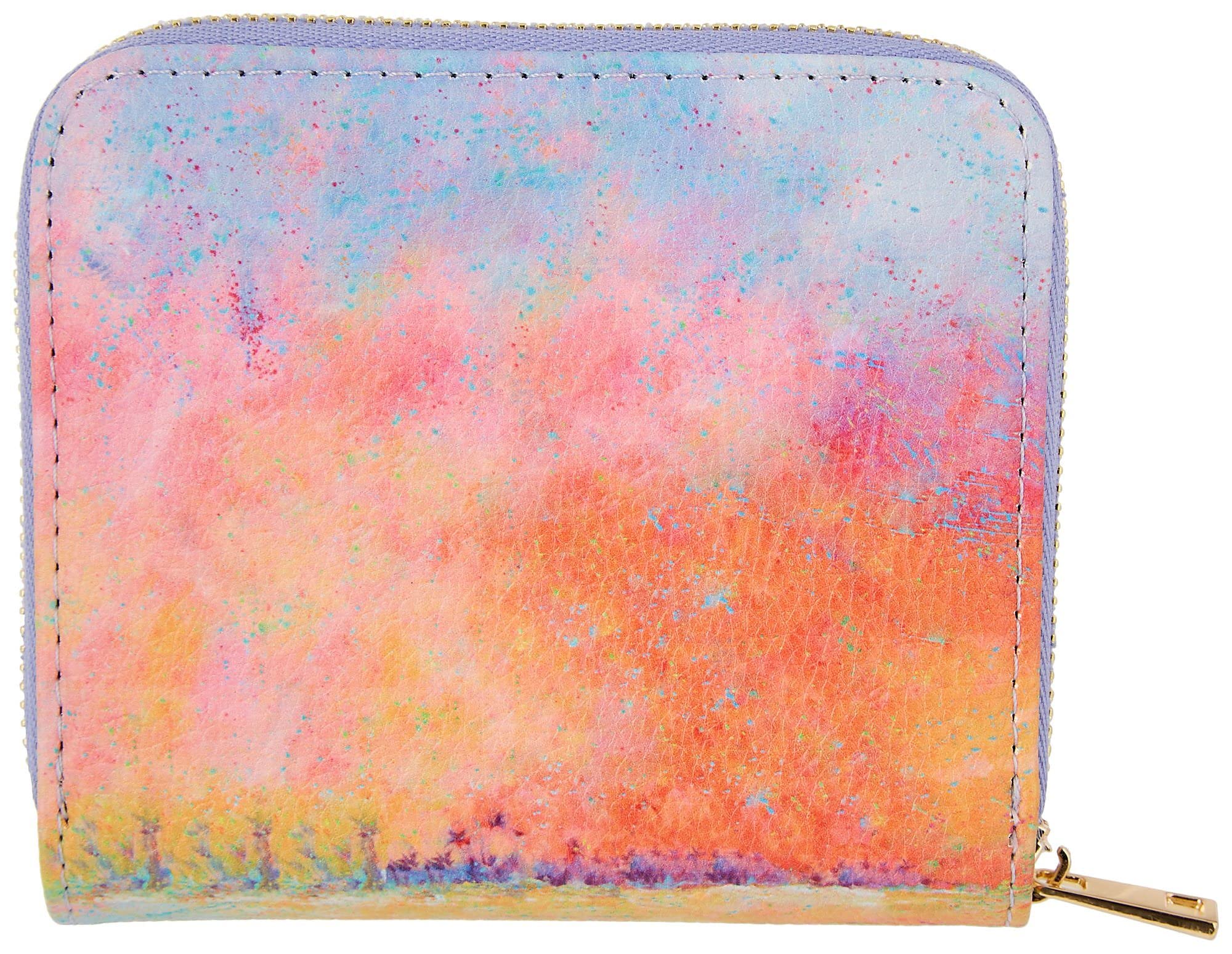Leoma Lovegrove Palm Tree Vegan Leather Wallet One Size Purple multi