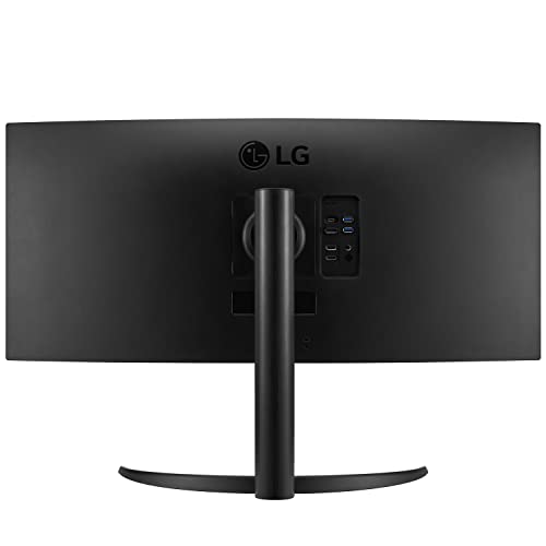 LG 34WP75C-B 34" Curved UltraWide QHD Monitor with AMD FreeSync Bundle with Elite Suite 18 Software + 2 Year Protection Warranty