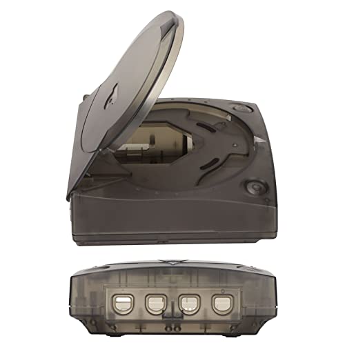 Kafuty-1 Professional Game Console Housing Shell,Grey Translucent Protective Shell,Full Protection Replacement Housing Shell for SEGA Dreamcast DC