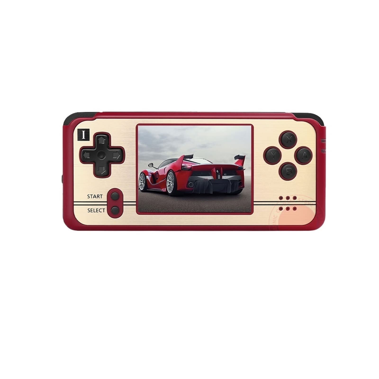 K101 Plus Pocket Handheld Game Console 3 "TFT Screen Dual CPU (Color : K101 with 8G Bag)