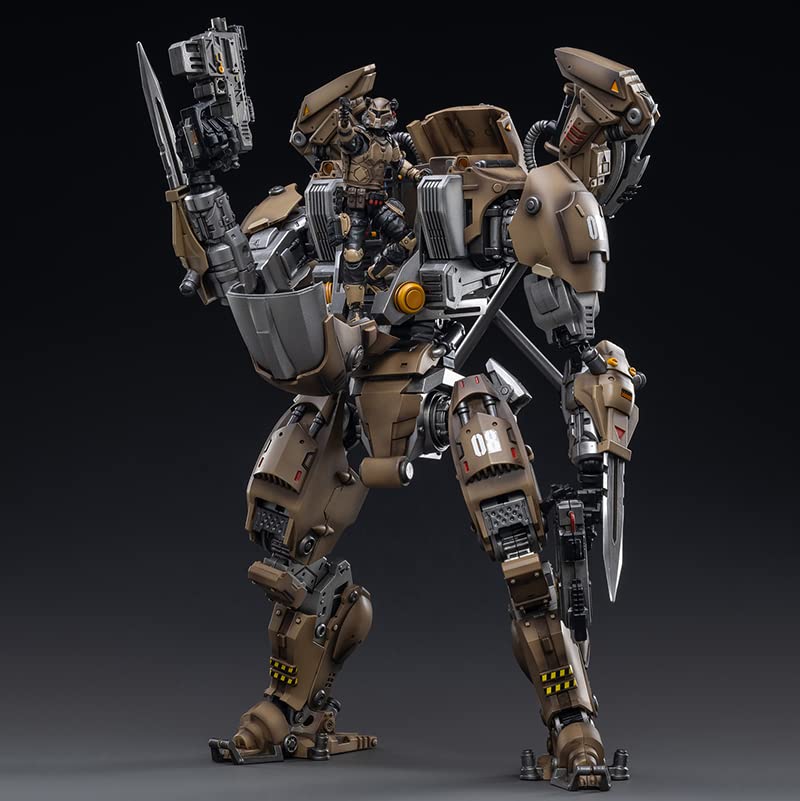 JOYTOY 1/18 Mecha Xingtian Comes with a Pilot Action Figure Collection Model Dark Source