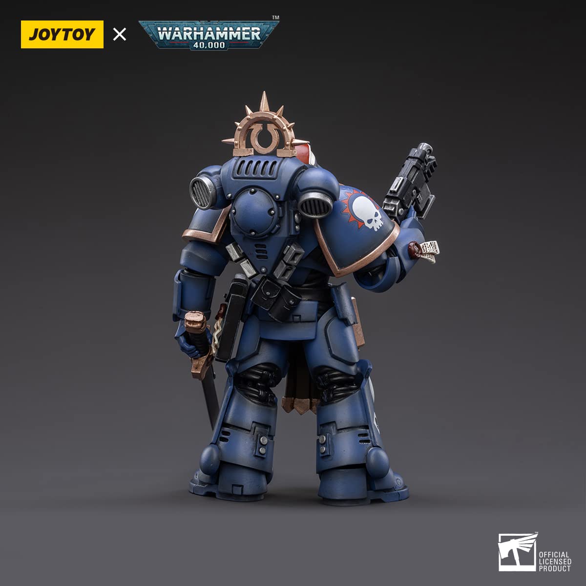 JoyToy Warhammer 40K 1/18 Action Figure Mecha joy toy Model Toys Ultramarines Primaris Lieutenant Amulius