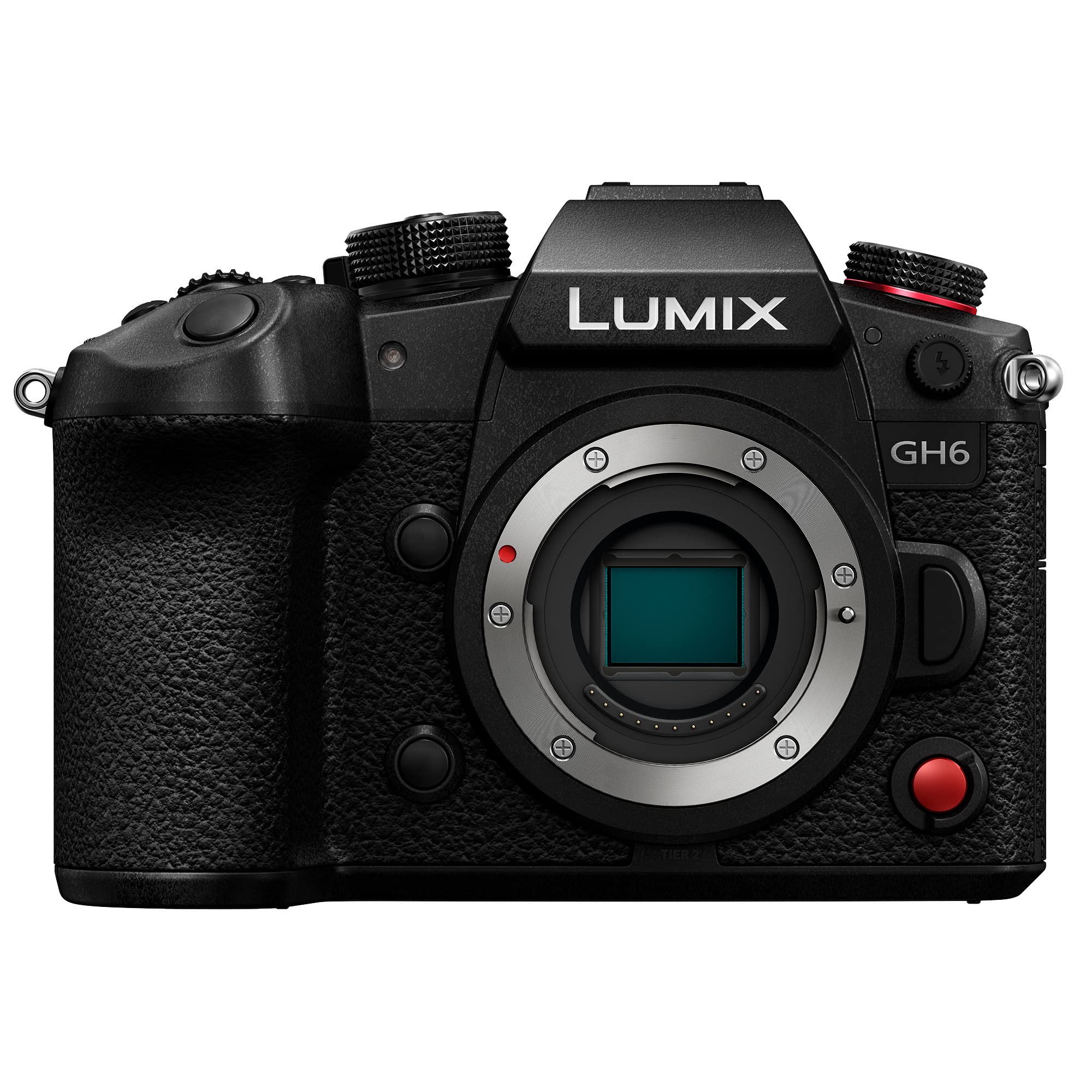 Panasonic LUMIX GH6 Mirrorless Camera Body with Panasonic H-ES12060 LUMIX G Leica DG Vario-Elmarit 12-60mm Bundle (2 Items)