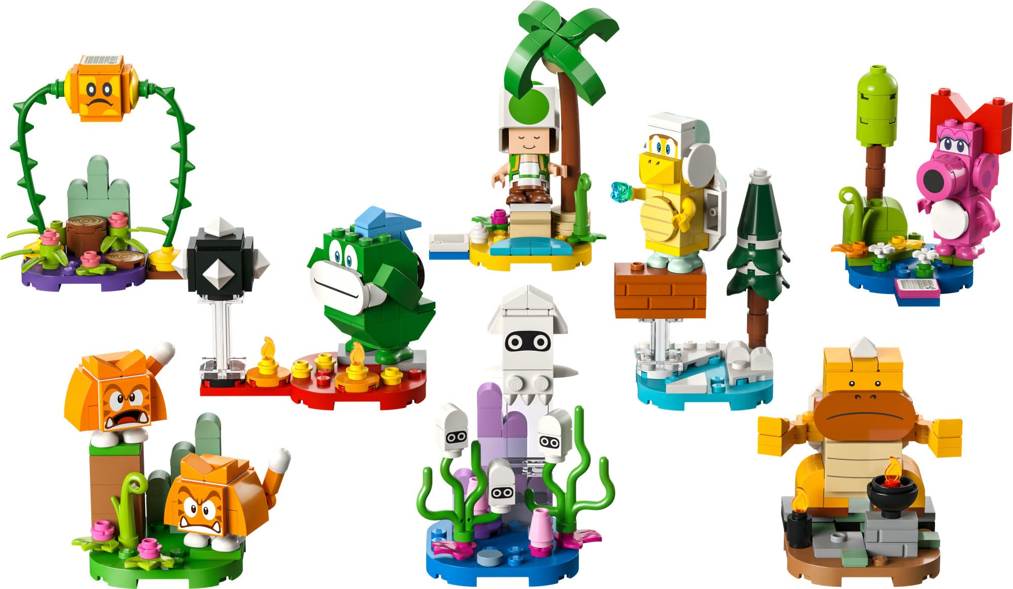 LEGO Super Mario Character Packs β Series 6 71413, Collectible Mystery Toy Figures for Kids, Combine with Starter Course Playset for Extra Play