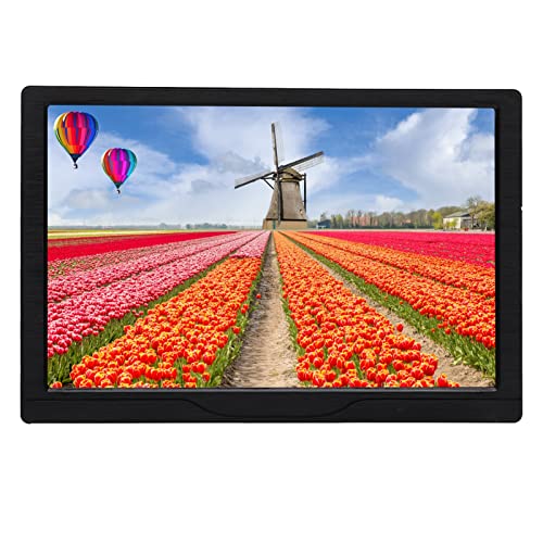 Naroote HD Display, 10.1 Inch Monitor Telecontroller Menu Function for Office (US Plug)