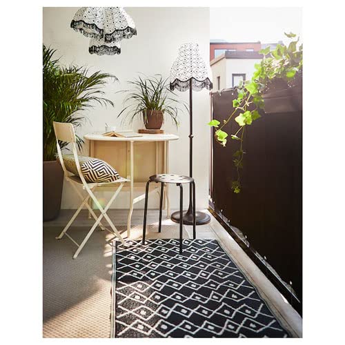 IKEA Marius Home, Study & Office Stool (45 cm, Black)