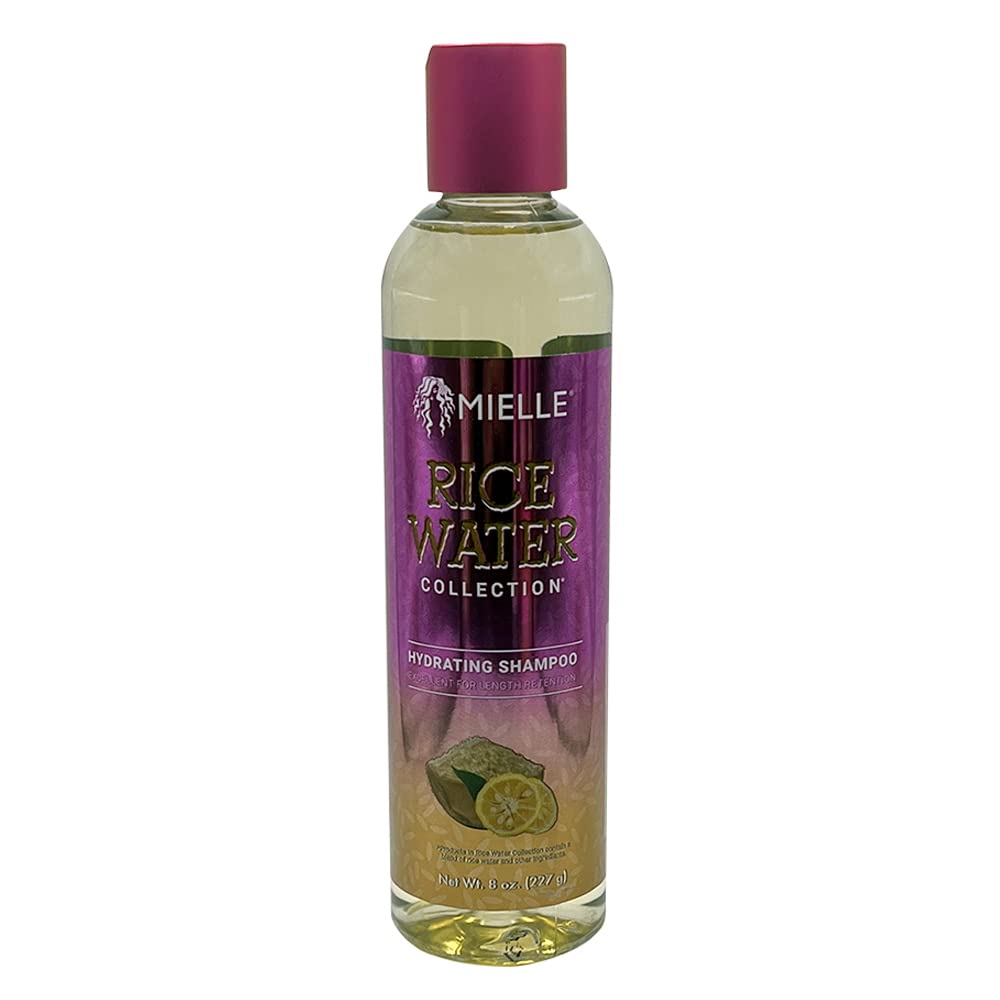 Mielle Rice Water Collection - Length Retention For Dry & Damaged Hair Sulfate-Free Shampoo, Moisturizing Milk, Clay Masque, Split End Therapy, Shine Mist β Full Collection Bundle Combo Set 5PCS