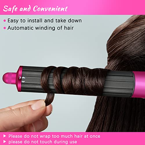 Long Curling Barrels Hair Curlers Rollers for Dyson for Airwrap HS05 HS01 Hair Dryer Attachment, 40MM/1.6 Inch Multifunction Hair Styler(Without Adapter)