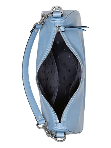 Kate Spade Mulberry Street Vivian Pebbled Leather Crossbody Bag Purse Handbag (Morning Sky)
