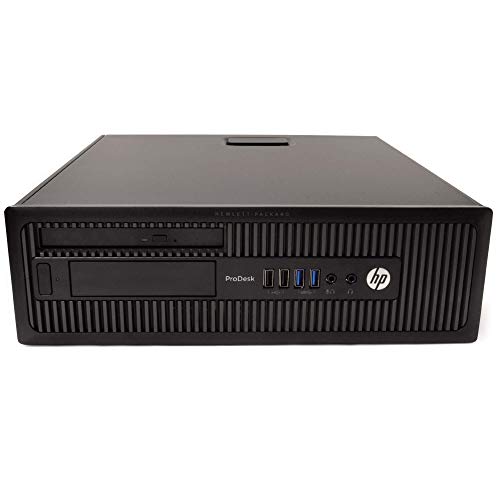 HP ProDesk 600G1 Desktop Computer PC, Intel i5 Quad Core Gen 4, 16GB DDR3 RAM, 4TB HDD Hard Drive, 1080p Webcam, New 23.6" FHD LED Monitor, RGB Keyboard and Mouse, Win 10 Pro (Renewed)