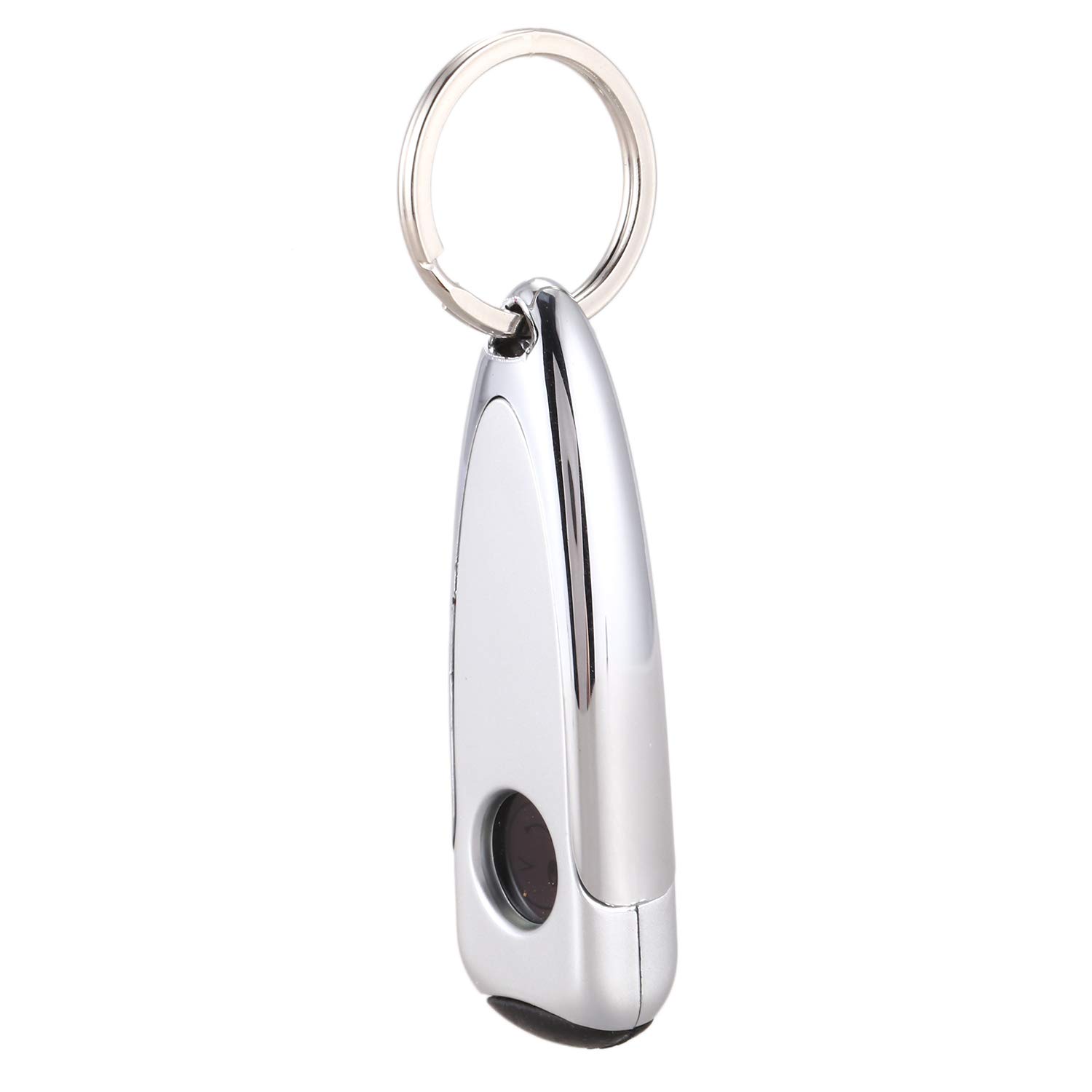 OWLEEN Silver Tone LCD Anti-Static Static Discharger with Metal Keyring