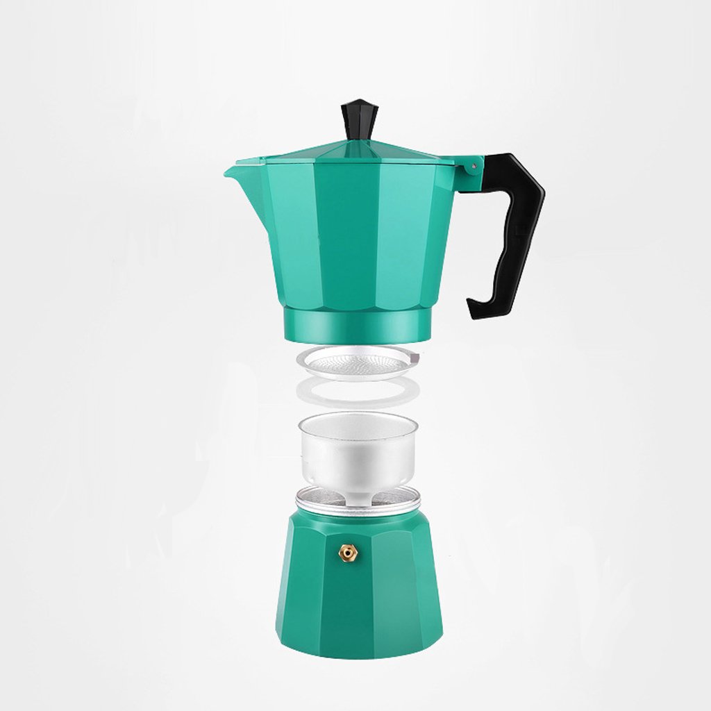 joyMerit 8oz Stovetop Espresso Maker, Italian Espresso Coffee Maker, Stainless Steel Espresso Maker Machine For Full Bodied Coffee, Espresso Pot Moka Pot