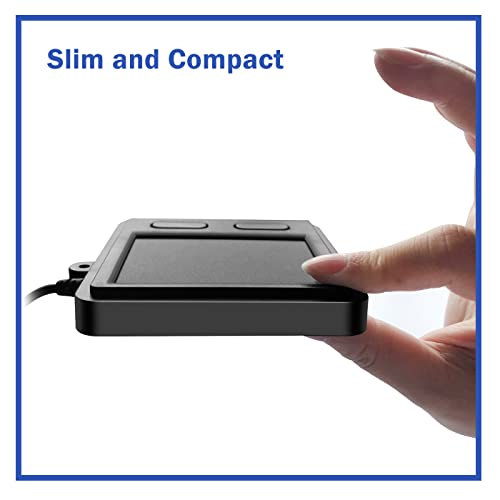 MCSaite Wired USB Touchpad, Portable Trackpad Fit with Professional or Industrial Use for Computer Laptop Mac Notebook
