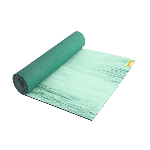 Hugger Mugger Para Rubber Yoga Mat – Alpine - Natural Rubber, Great for Slippery Hands and Feet, Dual Sided, Extra Cushion, Yoga Teacher Favorite