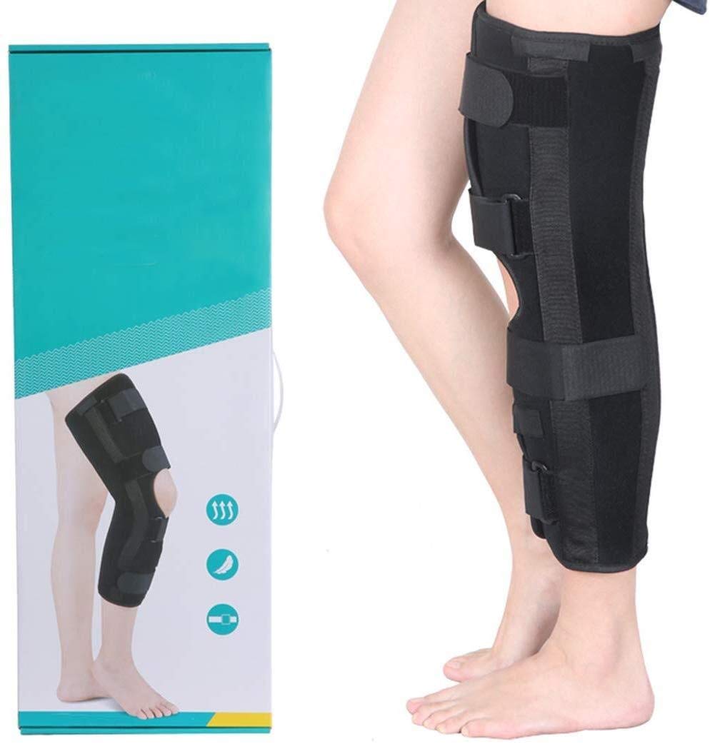 Knee Brace Knee Brace Wrap Support, Medical Immobilizer Knee Support Orthopedic Guard Protector for Knee Fracture Ligament Relaxation, Meniscus Injury (Size : C(Large))