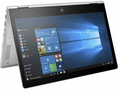 Hp Elitebook X360 1030 G2 Business Laptop, 13.3 in FHD (1920 x 1080) Touchscreen, 7th Gen Intel Core i5-7300U, 8 GB RAM, 128GB M2 SSD, Webcam, Windows 10 Pro (Renewed)
