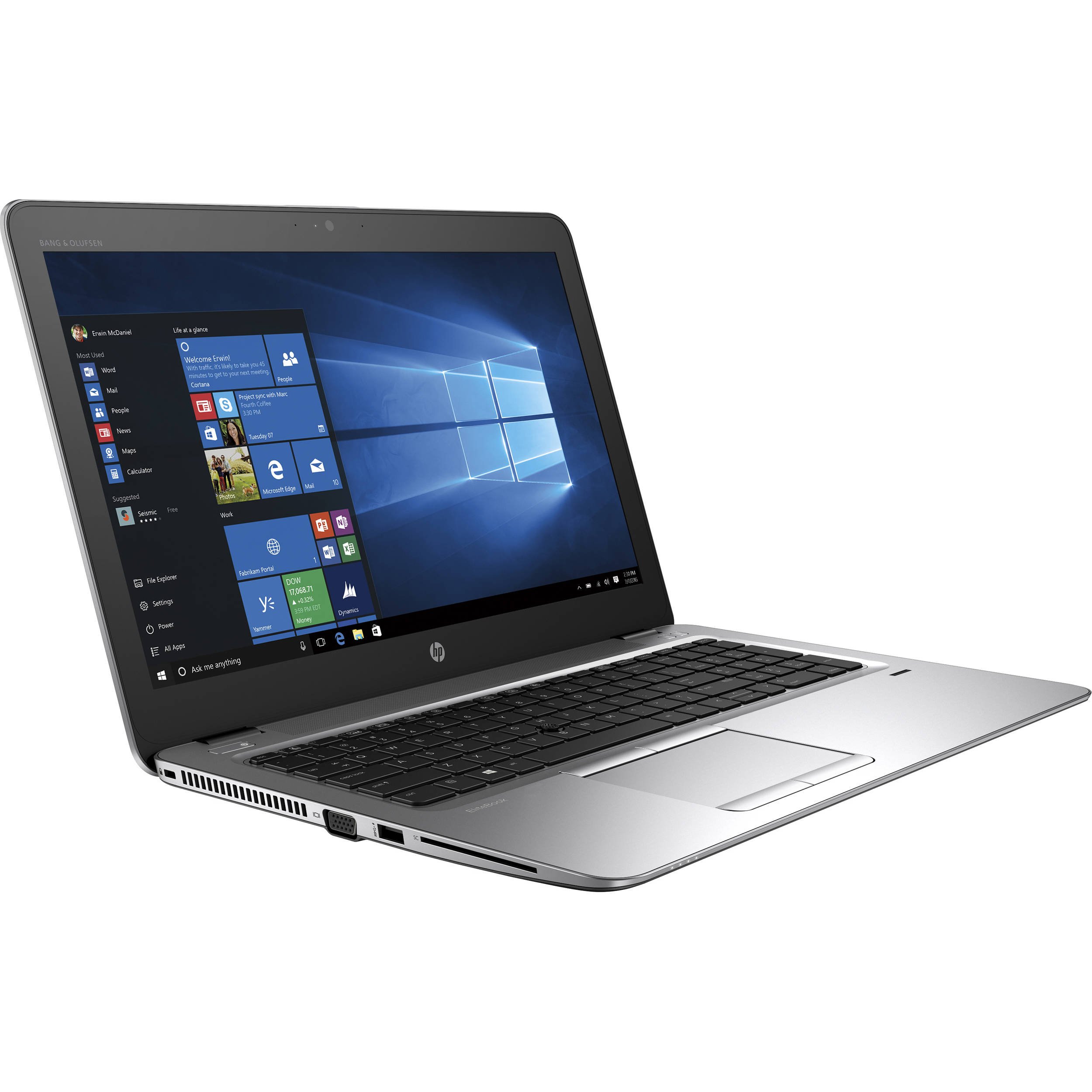HP Elitebook 850 G3 15.6" Laptop Computer, Intel Core i5-6300U, 16GB DDR4 RAM, 512GB SSD, Backlit Keyboard, Fingerprint, Windows 10 Pro (Renewed)