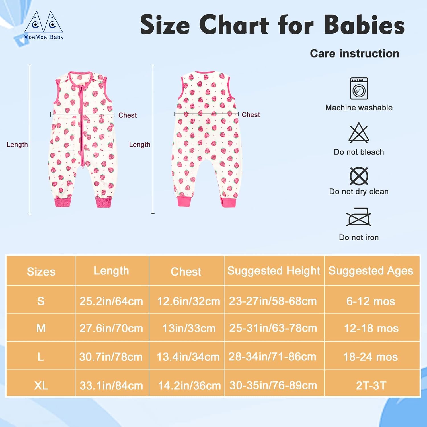 MOEMOE BABY Toddler Sleeping Sack Fleece Sleep Sack with Feet 1.0 Tog Sleep Sack with Legs Sleeveless Wearable Blanket Baby
