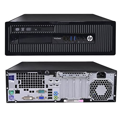 HP EliteDesk 800 G1 Intel Core i7-4770 3.4GHz 8GB 500GB Win10, Black (Renewed)