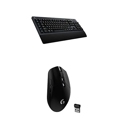 Logitech G613 Lightspeed Wireless Mechanical Gaming Keyboard and G305 Lightspeed Wireless Gaming Mouse