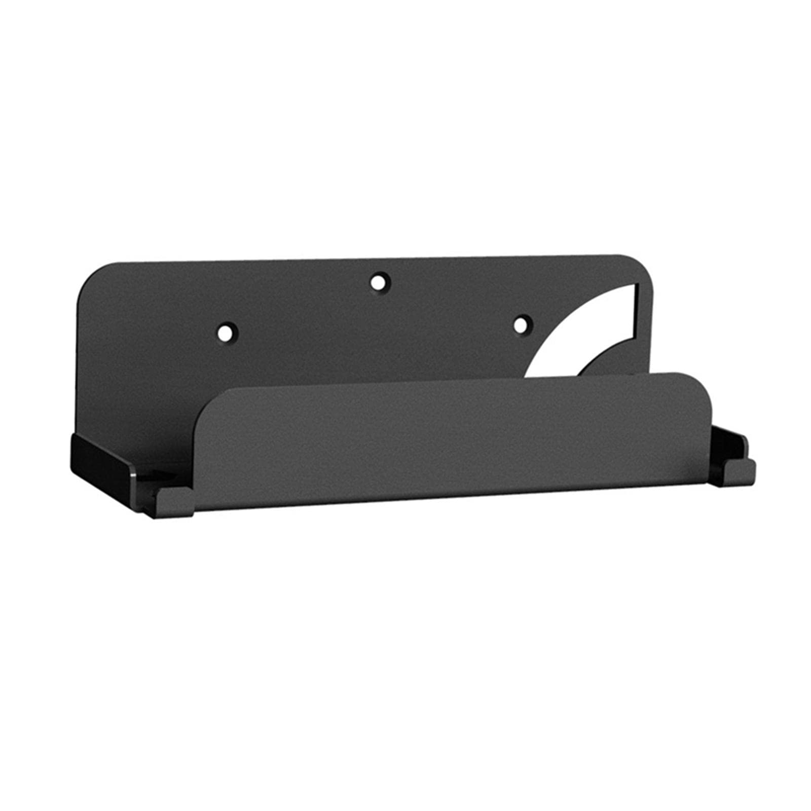 KOZEEY Universal Gaming Console Wall Mount Bracket for Storage Holder Mobile Phone, Black