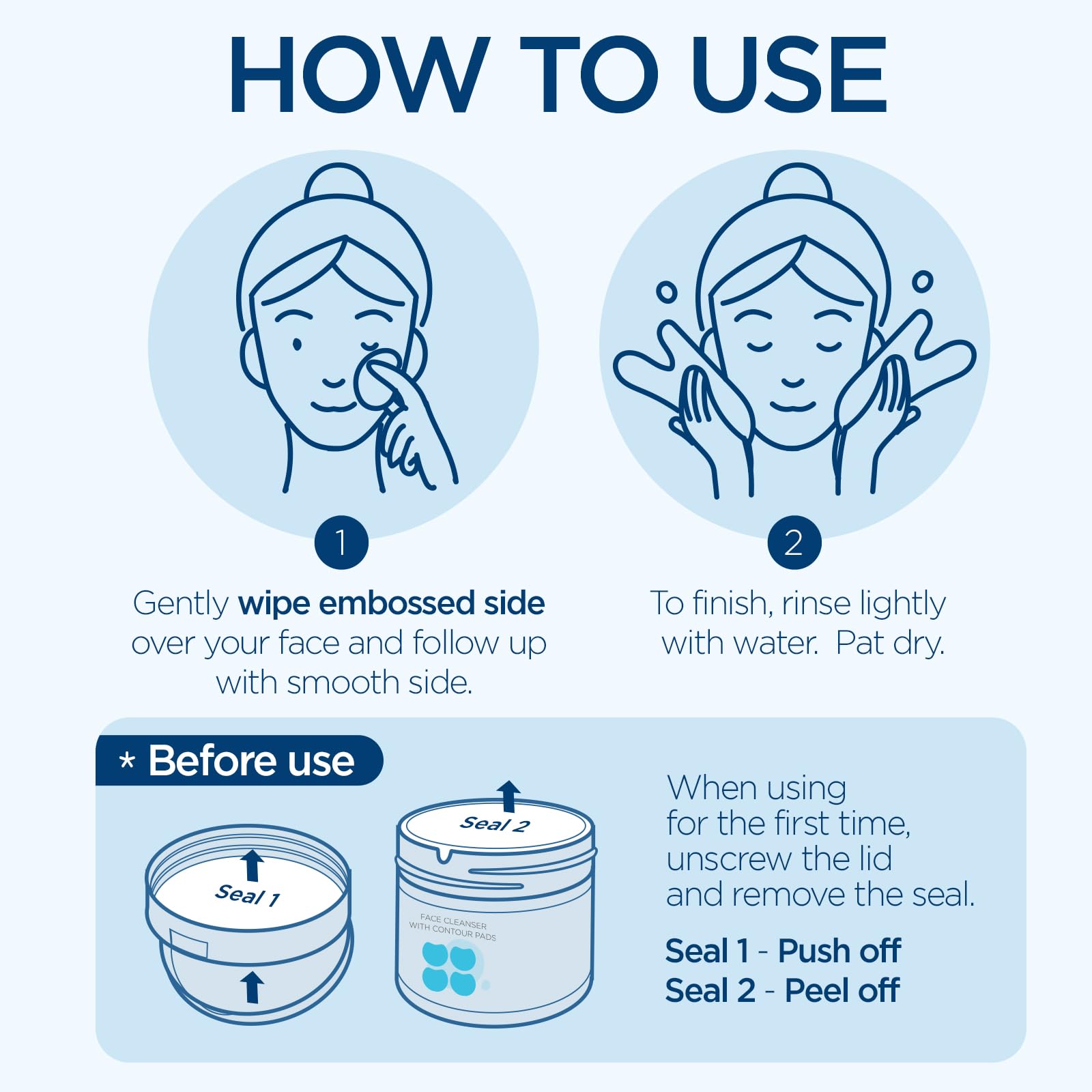 Micellar Water makeup remover wipes - 50 micellar water wipes - Lint Free - Korean Make up Wipes Travel size - Face Cleansing Wipes - Makeup Remover Wipes for Sensitive Skin