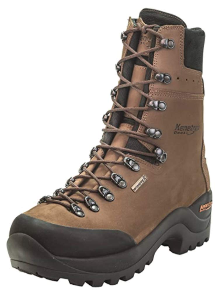 Kenetrek Men's Lineman 13W Non-Insulated Steel Toe Hiking Boots W/Free Gaiter