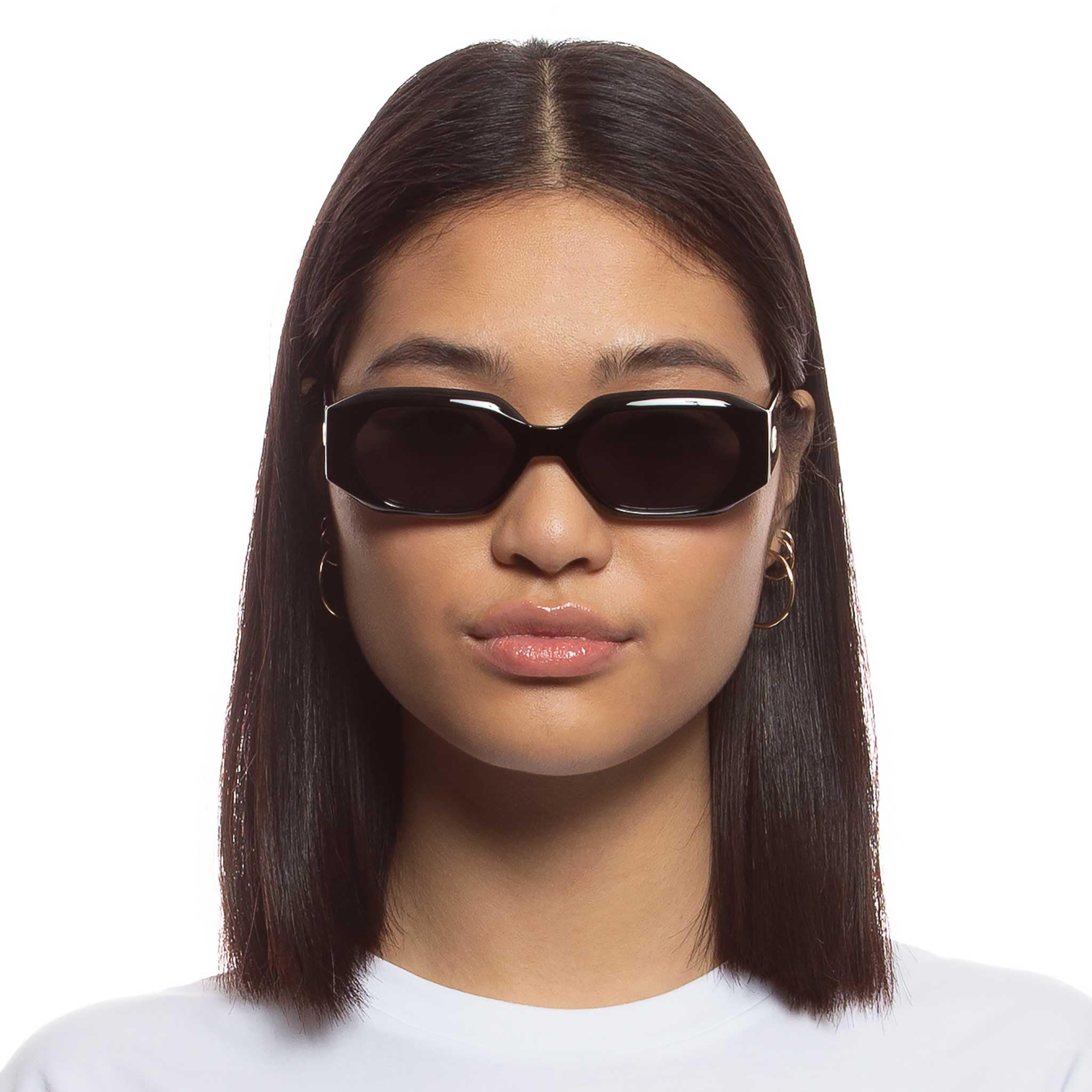 Le Specs Women's Slaptrash Sunglasses, Black, One Size